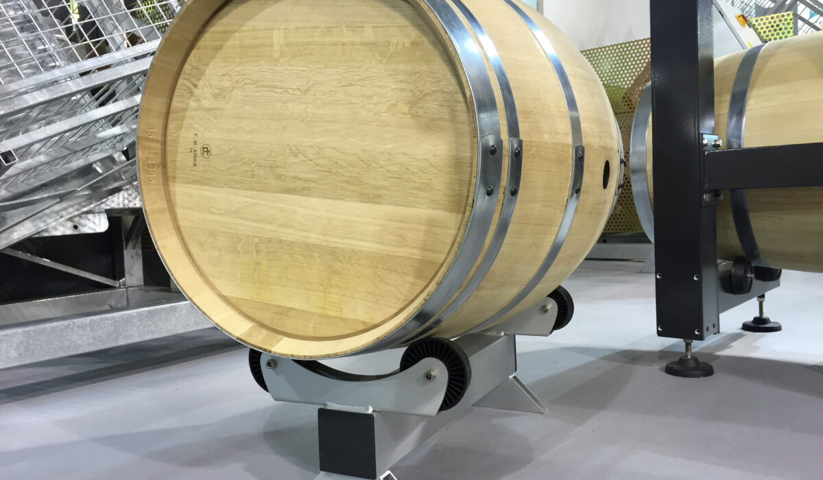 Barrel Stand (rotating) - Grapeworks - Tanium MachineryGrapeworks ...